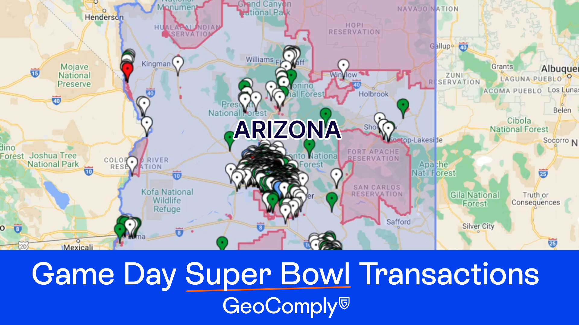 Game Day Super Bowl Transactions - GeoComply