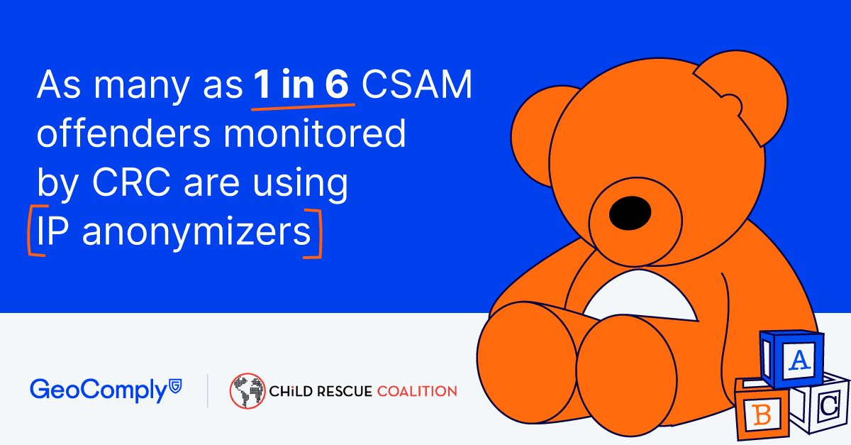 1 in 6 CSAM offenders are using IP anonymizers